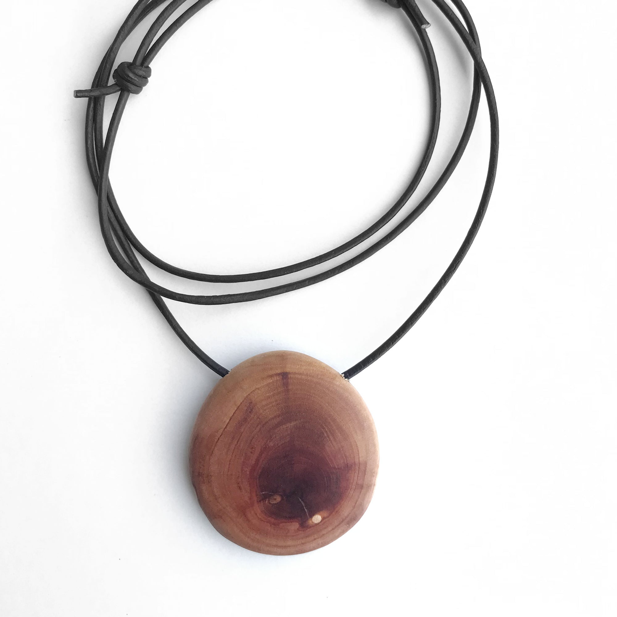 Native Australian Cherry Pendant - handcrafted in Australia – Woodkin
